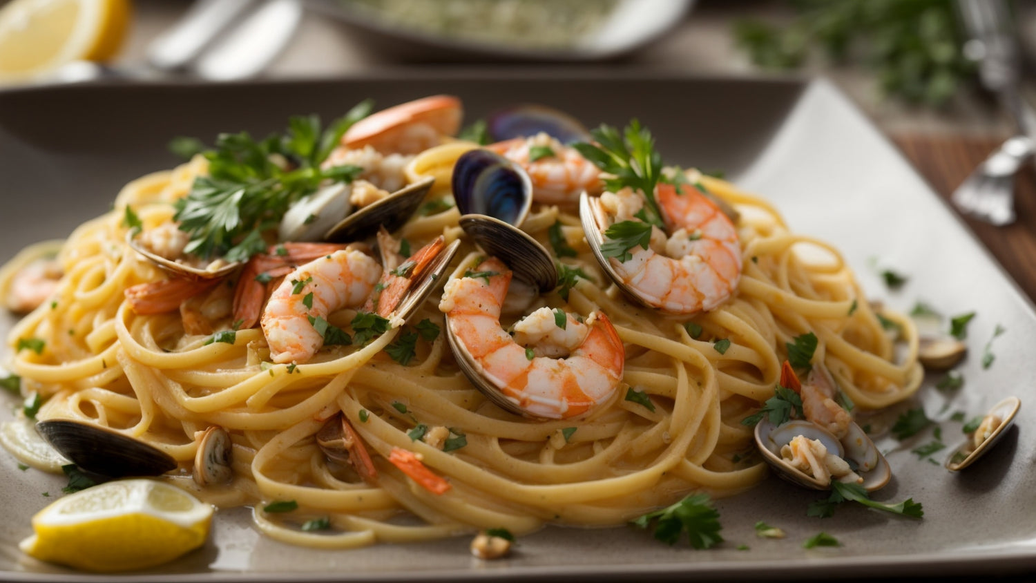 Delicious Seafood Linguini Recipe: Easy and Flavorful – RA Seasonings
